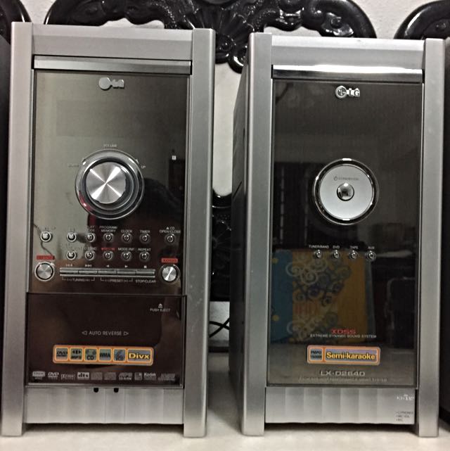LG LX-D2640 DVD Micro HiFi System, Computers & Tech, Parts & Accessories, Networking on Carousell
