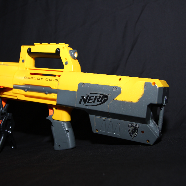 (RESERVED) Modified NERF DEPLOY CS-6, Hobbies & Toys, Toys & Games on Carousell
