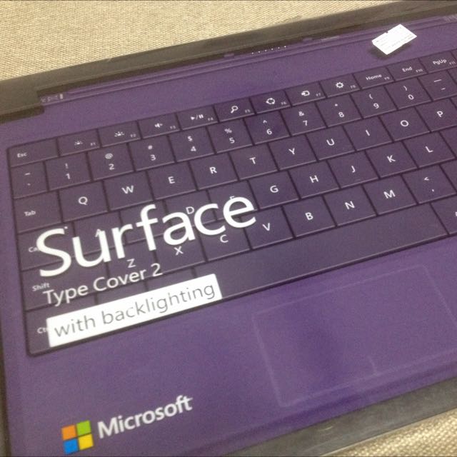 Microsoft Surface Type Cover 2, Computers & Tech, Parts & Accessories ...