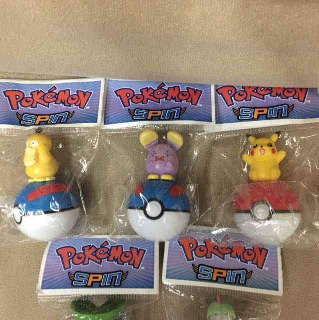 Pokemon Spin Top Toy, Hobbies & Toys, Toys & Games on Carousell