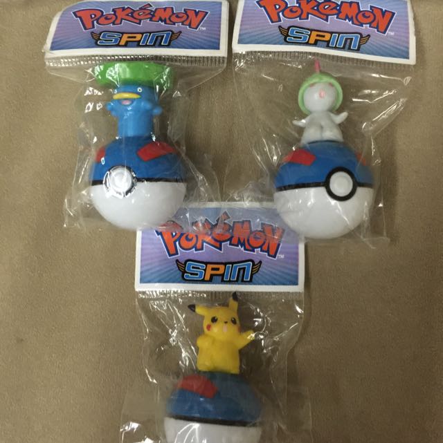Pokemon Spin Top Toy, Hobbies & Toys, Toys & Games on Carousell