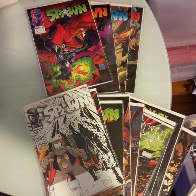 Rare Image Spawn Comics Todd Mcfarlane, Hobbies & Toys, Books ...