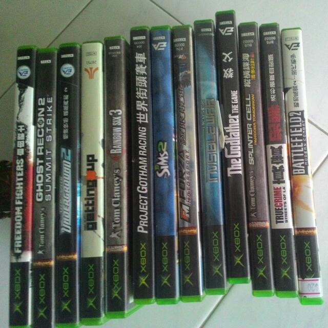 Xbox 1st Gen Games., Hobbies & Toys, Toys & Games on Carousell