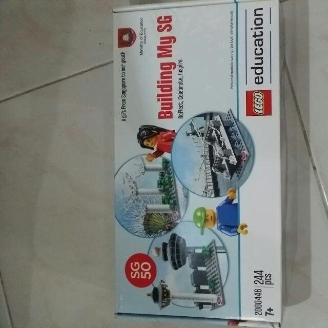 Lego Set Building My SG, Hobbies & Toys, Toys & Games on Carousell