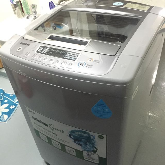 LG TurboDrum Fuzzy Logic Washing Machine 11kg Furniture Home Living 