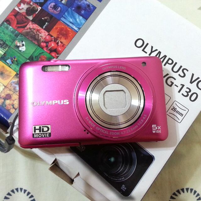 Olympus VG-130 Pink Camera, Computers & Tech, Parts & Accessories ...