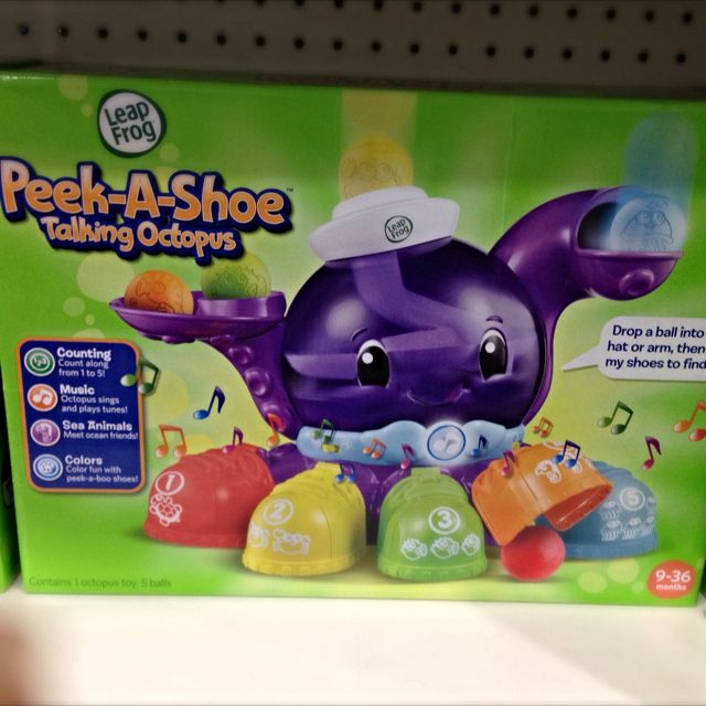 Peek A Shoe Talking Octopus, Hobbies & Toys, Toys & Games on Carousell