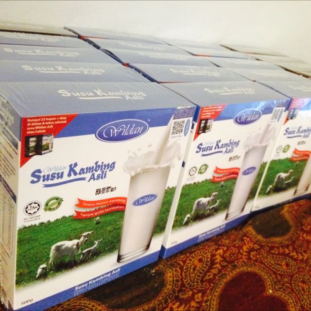 Susu Kambing Wildan / Goats Milk Flavours: Chocolate and Asli/Natural ...