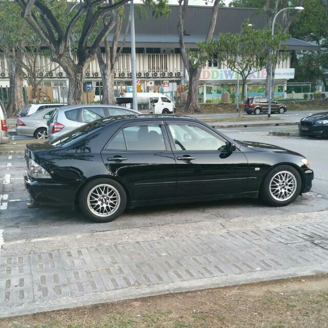 Toyota Altezza RS200 (IS200) Manual 6 Speed Blacktop Beams 3S-GE Yamaha ...