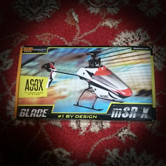 RC Heli - Blade mSR X, Hobbies & Toys, Toys & Games on Carousell
