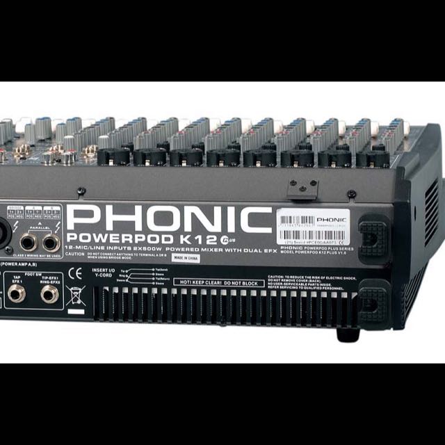 Phonic Powerpod K12Plus, TV & Home Appliances, TV & Entertainment ...