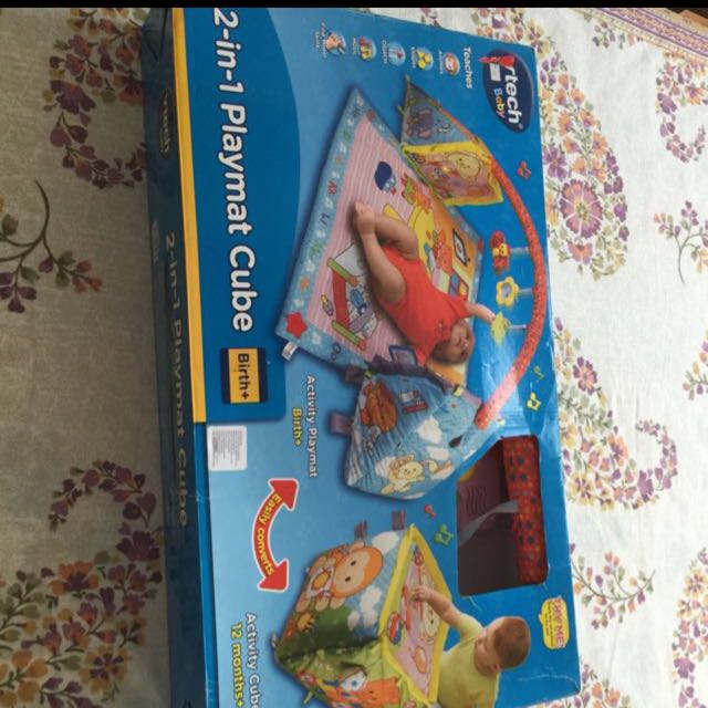 Vtech Play Mat Cum Activity Box, Babies & Kids, Infant Playtime on ...