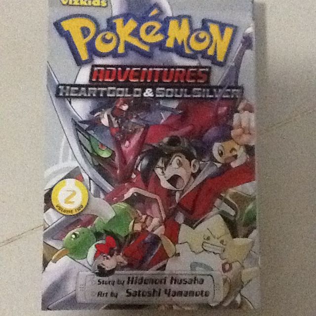 Pokemon HGSS Comic, Books & Stationery, Comics & Manga on Carousell