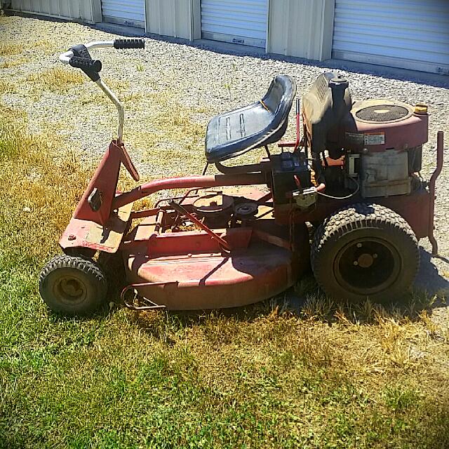 Vintage Snapper Riding Lawn Mower, Everything Else on Carousell