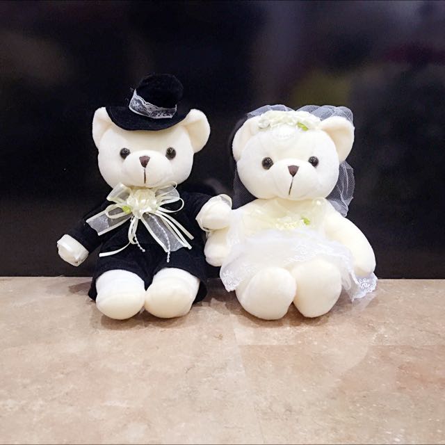 Wedding Teddy Bear, Hobbies & Toys, Stationery & Craft, Occasions ...
