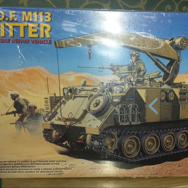 ACADEMY : I.D.F. M113 FITTER COMBAT REPAIR VEHICLE, Hobbies & Toys ...