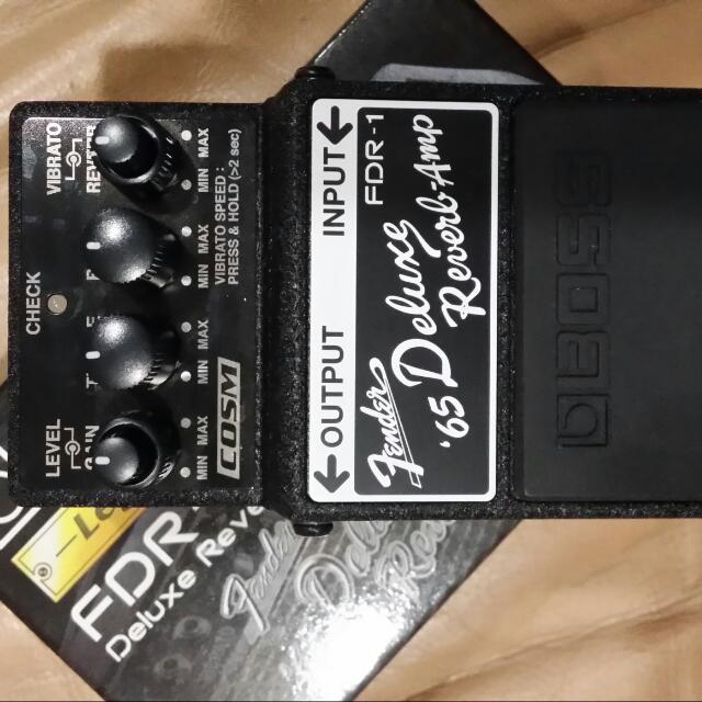 Boss FDR-1 (Fender Deluxe Reverb ), Hobbies & Toys, Music & Media ...