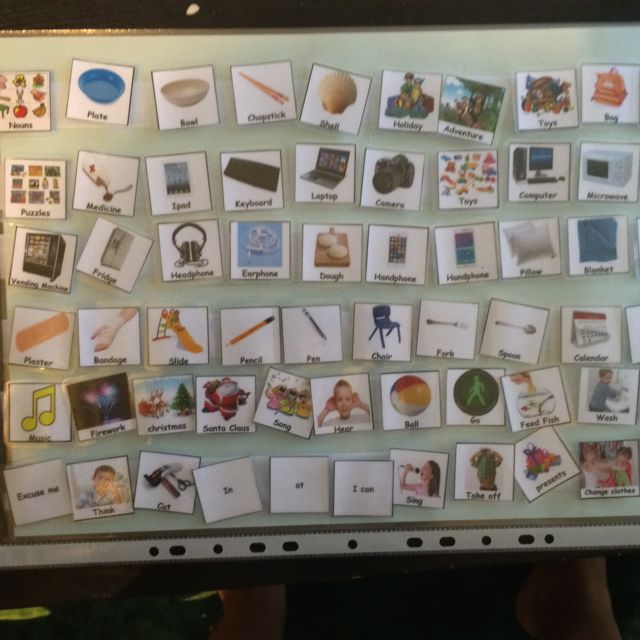 PIcture Exchange Communication System, Bulletin Board, Preorders on ...