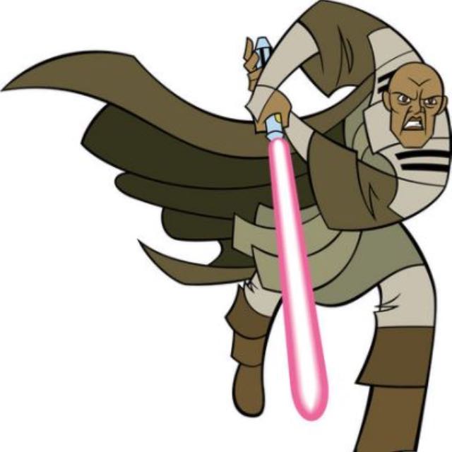 Star Wars Clone Wars Animated Mace Windu Maquette Exclusive, Hobbies ...