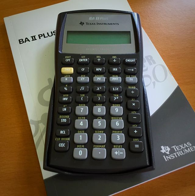 Texas Instruments BA II Plus Financial Calculator, Everything Else on ...