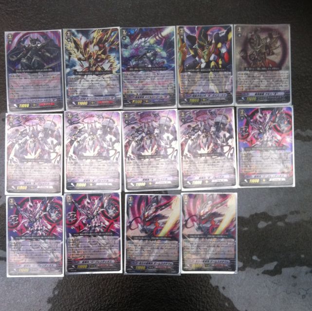 WTS/WTT Cardfight Vanguard Star Vader "Omega" Glendios Deck, Hobbies & Toys, Toys & Games on ...