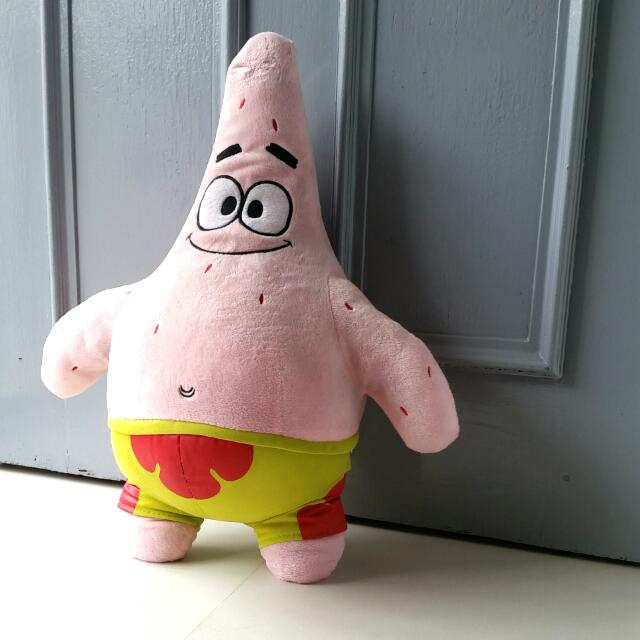 Large Patrick Star Plush (Spongebob Squarepants), Hobbies & Toys, Toys ...