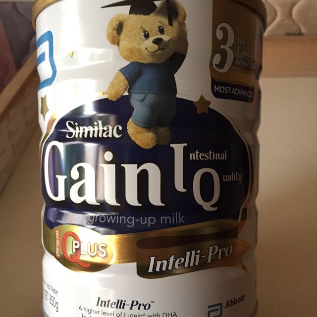 Similac Gain iQ Stage 3 Intelli Pro BN Exp 02/12/16, Babies & Kids ...