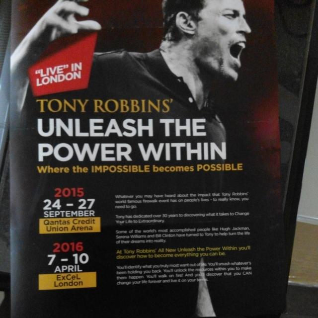 Tony Robbins Unleash The Power Within, Hobbies & Toys, Memorabilia ...
