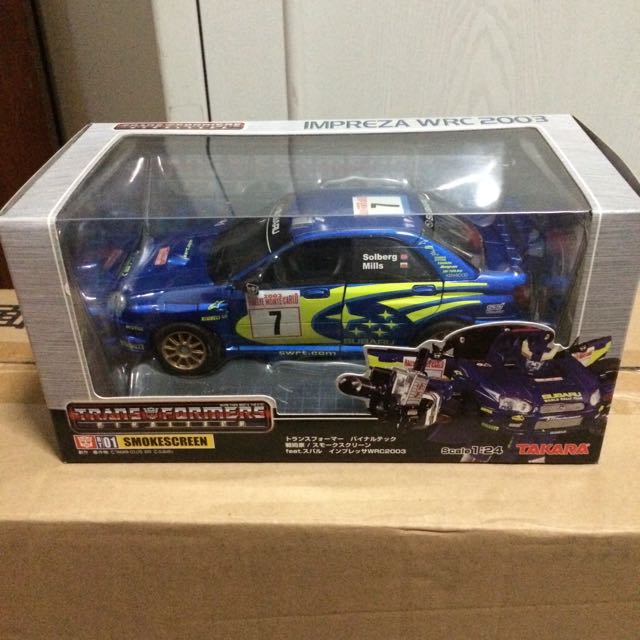 Transformer Binaltech BT 1 Smokescreen Subaru Wrx, Hobbies & Toys, Toys ...