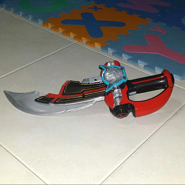 Gokaiger Gokai Saber Sword with Ranger Keys Kaizoku Sentai Original ...