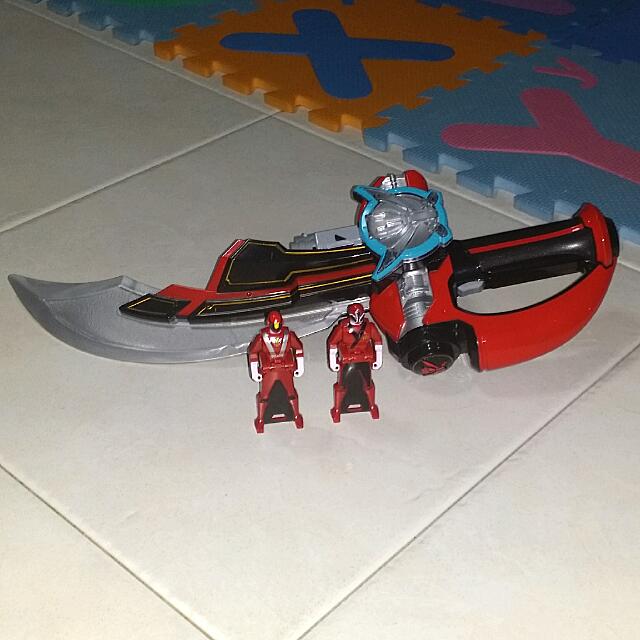Gokaiger Gokai Saber Sword with Ranger Keys Kaizoku Sentai Original ...