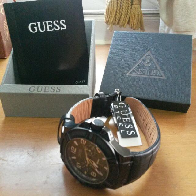 Jam Tangan GUESS original, Fesyen Pria di Carousell