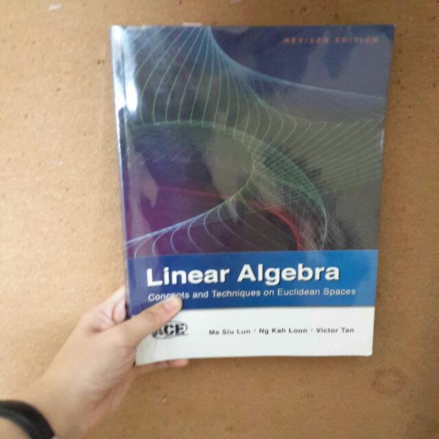 MA1101R Linear Algebra Textbook, Hobbies & Toys, Books & Magazines ...