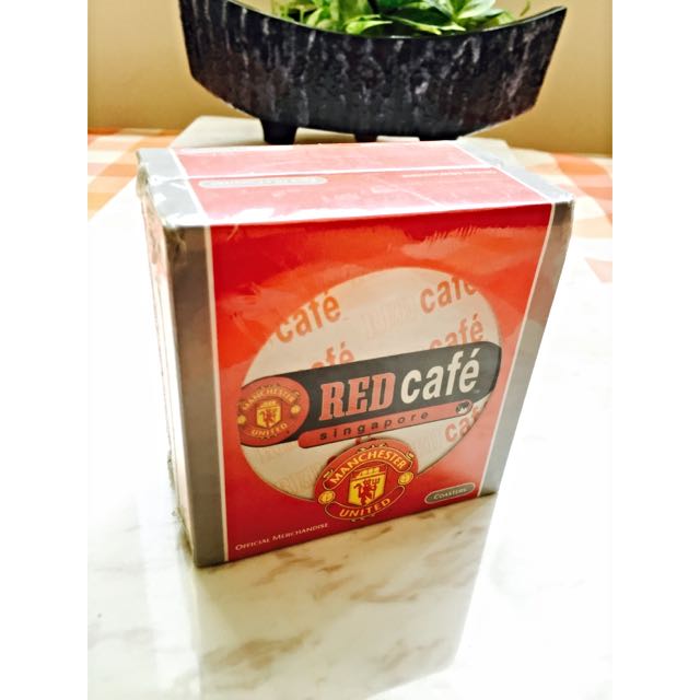Manchester United Coasters, Furniture & Home Living, Home Decor, Other ...