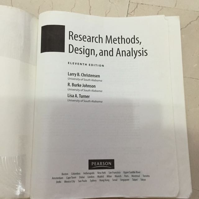 PL2131 Research Methods, Design, and Analysis, Hobbies & Toys, Books ...