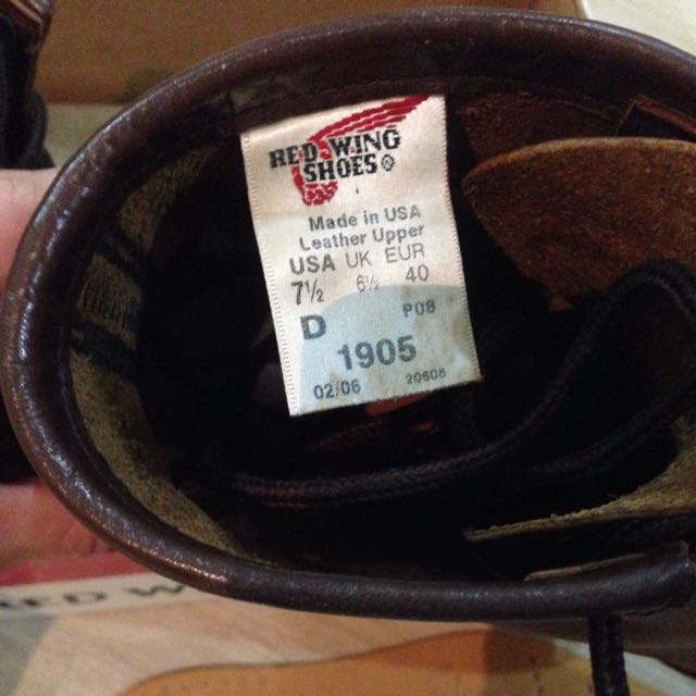 Red Wing 100th Anniversary Boots, Men's Fashion, Footwear, Boots on ...