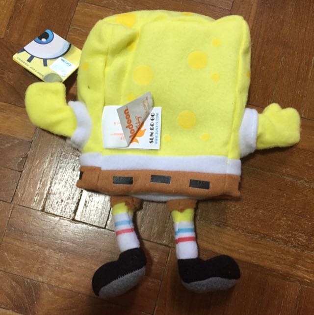 SpongeBob Hand Puppet, Hobbies & Toys, Toys & Games on Carousell