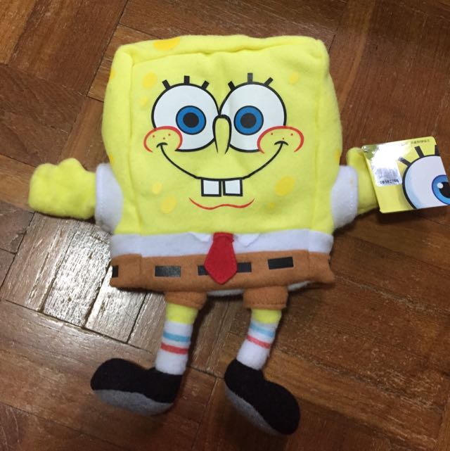SpongeBob Hand Puppet, Hobbies & Toys, Toys & Games on Carousell