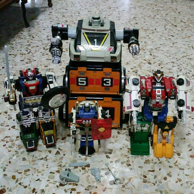 Super Sentai Carranger Power Ranger Turbo Megazord., Hobbies & Toys ...