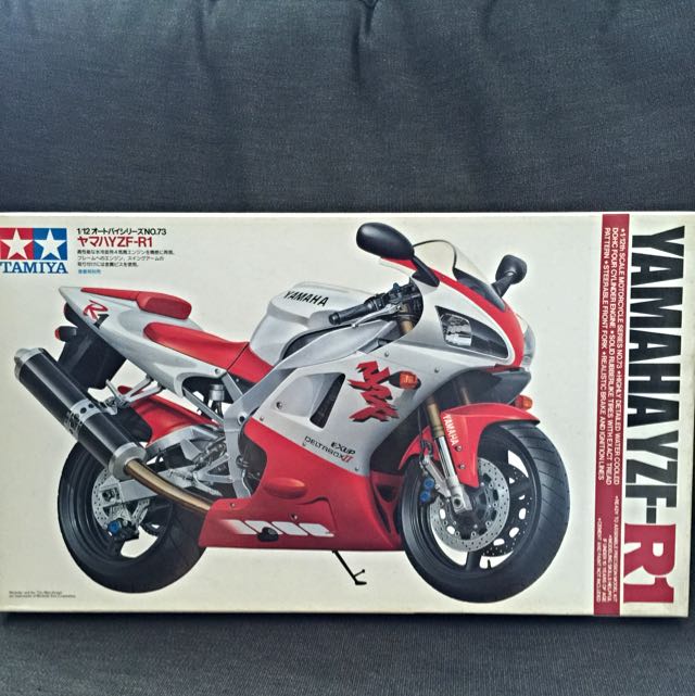 Tamiya Yamaha YZF-R1, Hobbies & Toys, Toys & Games on Carousell