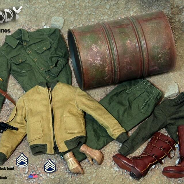 MG Toys Brad Pitt Fury War Daddy Wardaddy, Hobbies & Toys, Toys & Games ...