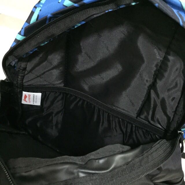 Li Ning Backpack, Men's Fashion, Bags, Backpacks on Carousell