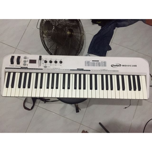 Prodipe 61 USB MIDI Keyboard, Hobbies & Toys, Music & Media, Musical ...