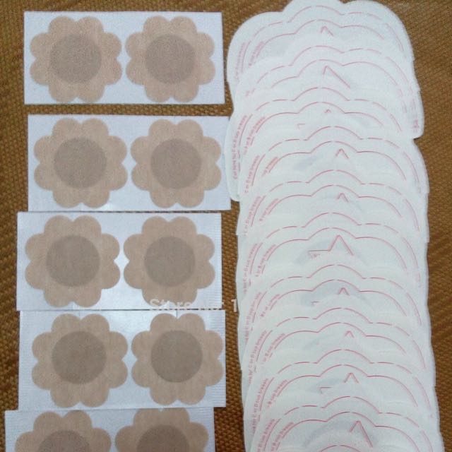 Breast Lift Stickers Sinbra + Nipple Stickers / Nipple Covers, Beauty ...