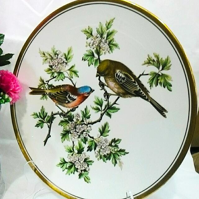 Vintage Spode "Garden Birds" No.4 Chaffinch Decorative Plate #spode # ...