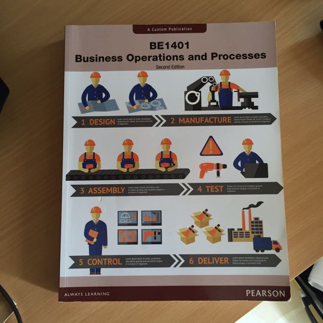 BE1401 Business Operations & Processes, Hobbies & Toys, Books & Magazines, Textbooks on Carousell