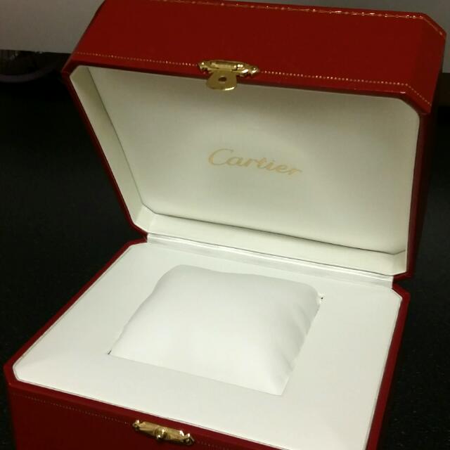 Brand New Authentic Cartier Watch Box With Original Booklet/CD, Luxury ...