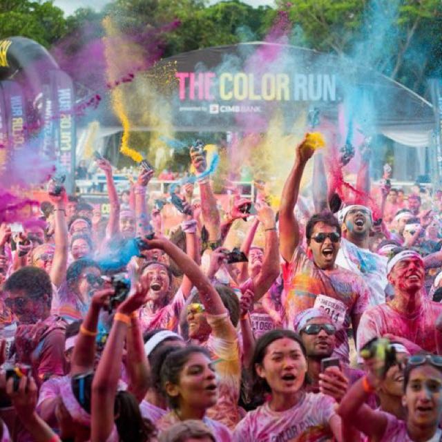 Colour Run Ticket, Tickets & Vouchers, Event Tickets on Carousell
