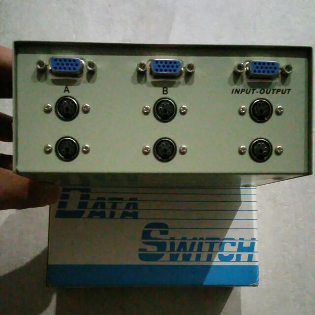 Data Switch Box, Computers & Tech, Parts & Accessories, Networking on ...