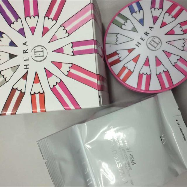 Hera Limited Edition SPF 50 BB Cushion, Health & Nutrition, Face Masks ...